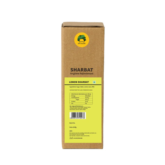 Lemon Sharbat · 500ml · 12-15 servings - GULABS